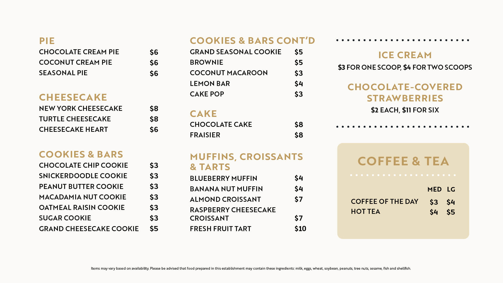 Grand Bakery - Choctaw Casinos