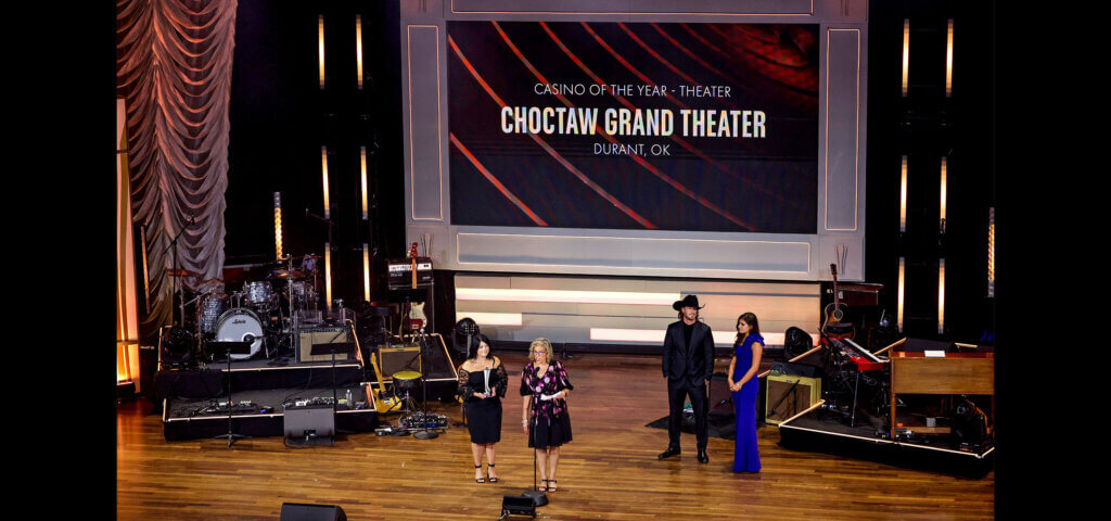 Grand Theater inside Choctaw Casino & Resort – Durant takes home ...